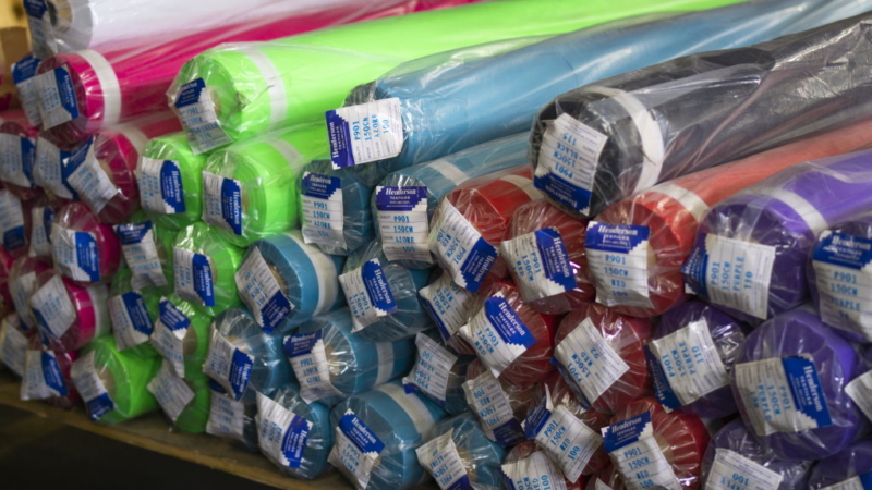 Huge Colour Ranges of Nylon & PU Fabrics from Stock - Henderson Textiles